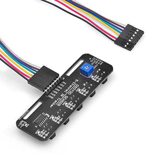 Snapklik.com : OSOYOO Infrared Line Tracking Sensor Module + 7 Pin 25cm ...