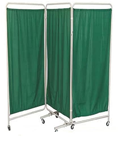 BK Hospital Bedside Screen Three fold Curtain Panels (Medical Bed Side ...