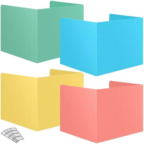 Amazon.com : Classroom Desk Dividers for Students Test Privacy Folders ...
