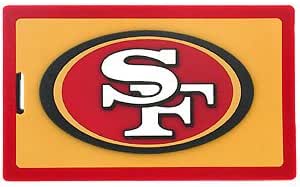 Amazon.com : San Francisco 49ers Luggage Tag - NFL Football Fan Shop ...