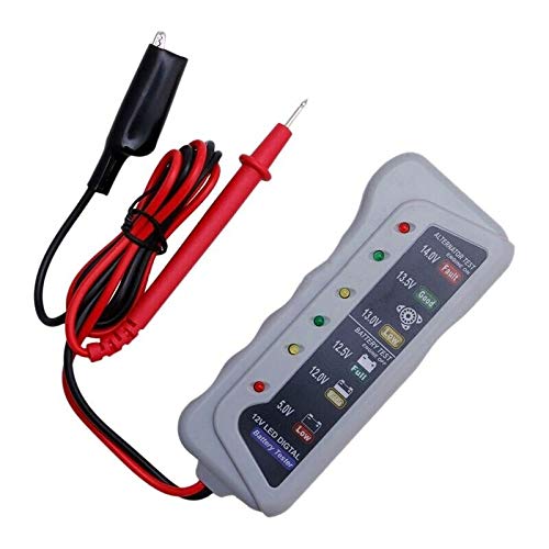 3NH® 12V 6 Led Display Battery Tester Car Batter/Alternator Monitor ...