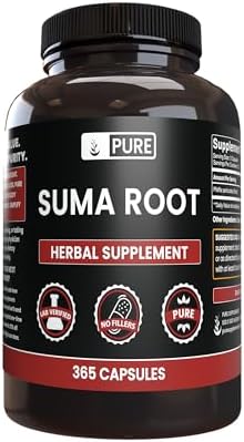 Amazon.com: PURE ORIGINAL INGREDIENTS Suma Root (365 Capsule), No ...