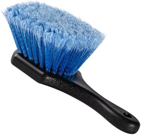 Amazon.com: Salty Captain Soft Bristle Brush – Short Handle Detailing ...