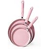 Amazon.com: JUSTUP Nonstick Frying Pan Set，3 Piece Pots and Pans Set ...