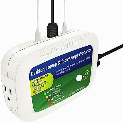 Amazon.com: Electronic Voltage & Surge Protector for Smart TV, Game ...
