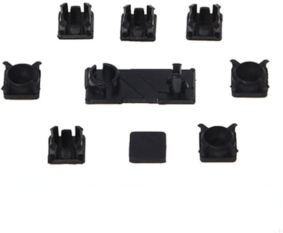 Amazon.com: Replacement Console Screws with Rubber Foot Cover Set for ...