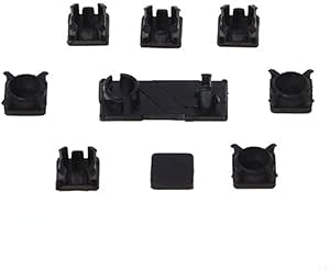 Amazon.com: Replacement Console Screws with Rubber Foot Cover Set for ...