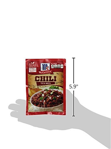 McCormick Chili Mix, Tex Mex Flavor, 1,25 oz (Pack de 6) – Yaxa Colombia