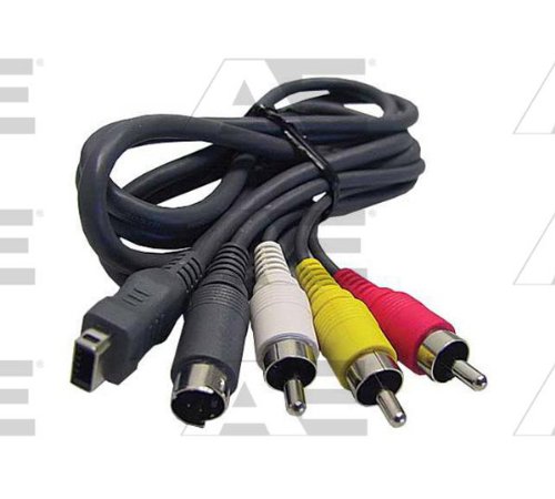 Buy Samsung AD39-00099A Multi AV Cable with S-Video/Mini USB, Black ...