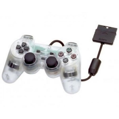 Amazon.com: New in Box Clear Ps2 Joystick Sony Playstation 2 Dual Shock ...