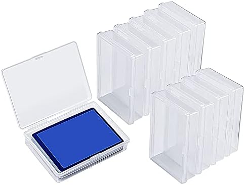 Amazon.co.jp: 10 Pcs Playing Card Box, Trading Card Case, Card Storage ...