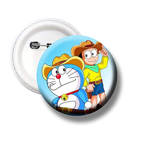 360Edutech, Doraemon Toy Doremon Nobita Action Figure Fan Pinback ...