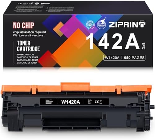 ZIPRINT W1420A Toner de Rechange pour HP 142A W1420A Toner pour HP ...