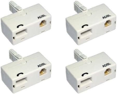 World of Data 4 x ADSL Microfilter (Quad Pack) | BT Approved ...