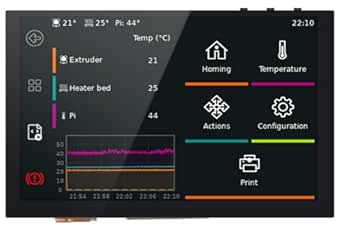 BIGTREETECH Direct PITFT50 V1.0 5 Point Touch Capacitive 5inch Touch ...