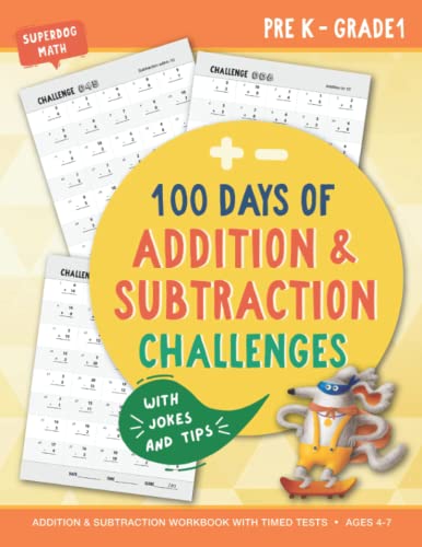 Buy 100 Days of Addition & Subtraction Challenges: Addition and ...