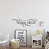 Amazon.com: My Vinyl Story Large This is Our Happy Place Wall Sticker ...