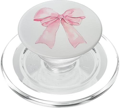 Amazon.com: Girly | Watercolour Bow | Coquette | Aesthetic Pink Bow ...