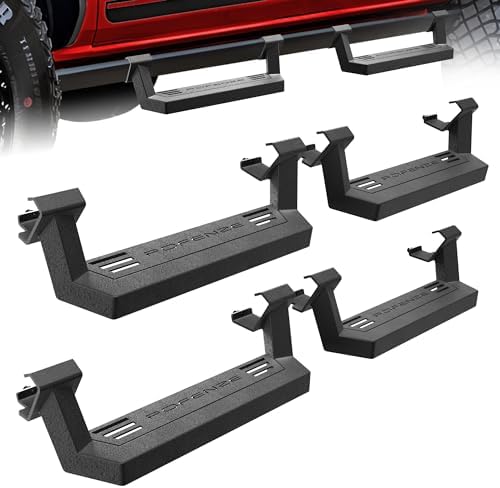 Amazon.com: LONGSUN Bronco Running Boards Side Steps Ford Bronco 2021 ...