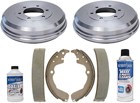 Amazon.com: Detroit Axle - FWD Rear Brake Kit for 2003-2008 Toyota Matrix Pontiac Vibe Brake ...