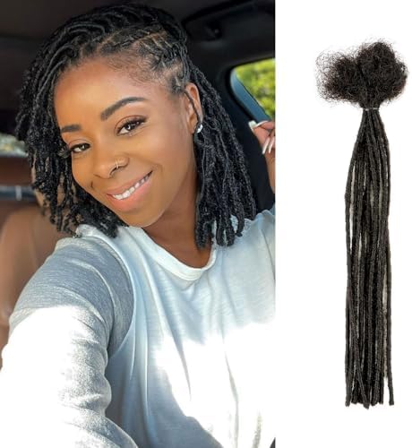 Amazon.com : Micro Loc Extensions Human Hair 0.2 cm 8 Inch 30 Strands ...