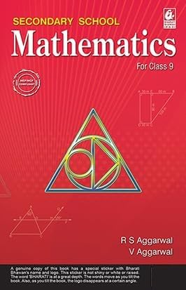 Secondary School Mathematics For Class 9 Cbse By R S | Desertcart INDIA