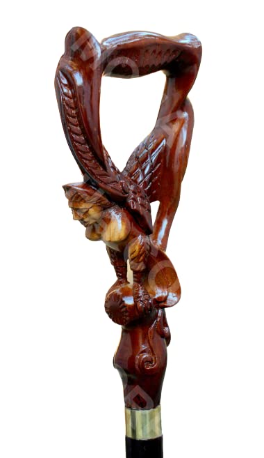 Amazon.com: Rare Antique Cane Walking Stick Relaxing Beautiful ...