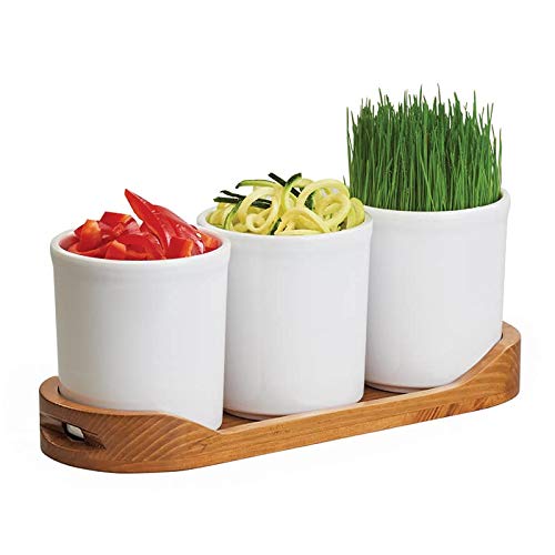 Amazon.com: Madera Collection – Cylinder Tray – 16W x 5.5D x 6H – Wood ...