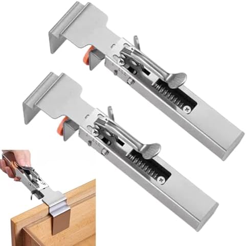 Jeonz Adjustable Drawer Fixing Clamp, Drawer Front Installation Clips ...
