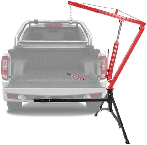 Amazon.com: Hydraulic Receiver Hitch Crane 1000LBS Capacity, 360 ...