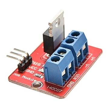 Generic 1X(MOSFET Button IRF520 MOSFET Driver Module for Arduino ARM ...