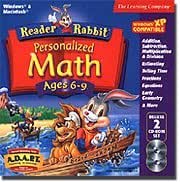 Amazon.com: Learning Company Reader Rabbit Personalized Math 6-9 Deluxe ...