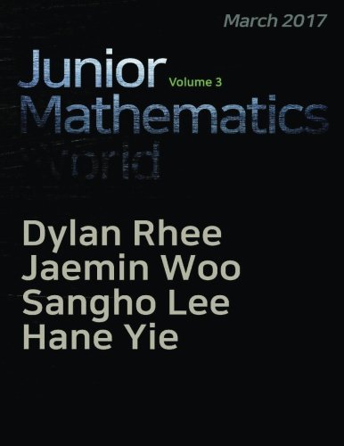 Junior Matemáticas mundo Vol. 3 : Rhee, Dylan, Woo, Jaemin, Lee, Sangho ...