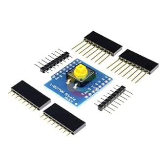 Generic for WeMos D1 Mini One Button Shield Button for D1 Mini Button ...