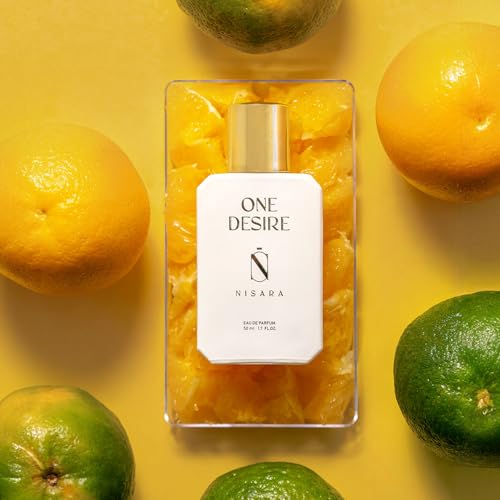 Nisara One Desire Perfume For Unisex, 50ml Long Lasting Unisex Liquid Eau De Parfum, Citrus ...