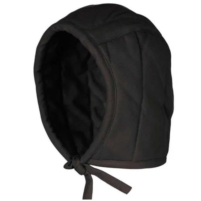 Amazon.com: Handmade arming cap Cotton-padded arming cap Medieval ...