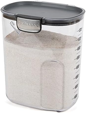 Amazon.com: ProKeeper+ 9 Piece Clear Plastic Airtight Food Flour and ...