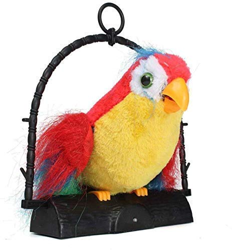Buy BABAPUR Talk Back Battery Operated Parrot Toy for Kids, Repeat ...