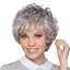 AIYLMZ Parrucche Bionde Corte e Soffici per Donna, Parrucca Capelli ...