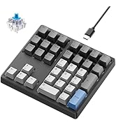 Amazon.com: Kisnt Custom Mechanical Number Pad, QMK/VIA Programmable ...