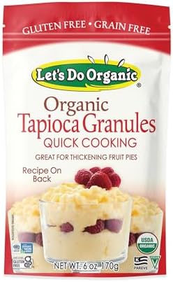 Amazon.com: Let's Do Organic Tapioca Granules - Instant Tapioca ...