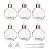 Amazon.com: PYAWI 6Pcs, 2 oz Glass Dropper Bottles for Essential Oils ...