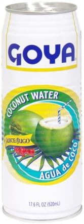 Amazon.com : Goya Foods Coconut Water With Pulp, Real Coconut Pieces ...