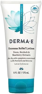 Amazon.com : DERMA E Eczema Relief Lotion, 175 ML : Health & Household
