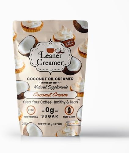 Amazon.com : Leaner Creamer Non-Dairy Sugar Free Coffee Creamer Powder ...