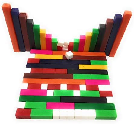 StepsToDo (with device) Plastic Cuisenaire Rods Individual Kit (Set of ...