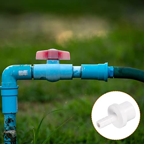 M METERXITY 4 Pack PVC Pipe Fitting – Water Tube Connector, 8mm Barb ...