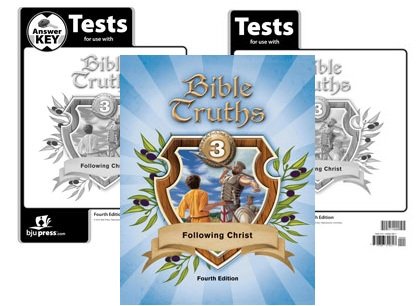 Bible Truths 3: Following Christ SET - Student, Tests and Answer Key ...
