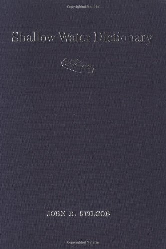 Amazon | Shallow Water Dictionary | Stilgoe, John | Slang & Idioms