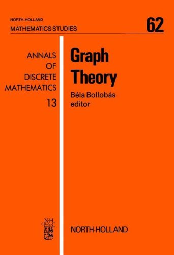Graph Theory (North-Holland Mathematics Studies) : Amazon.de: Bücher